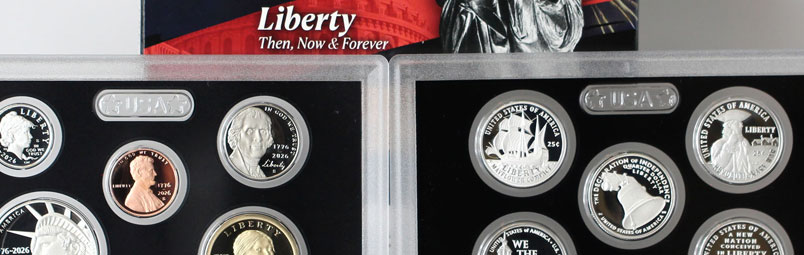 US Mint Sales: Silver Proof Set with 1776-2026 Cent Tops 261K | United ...